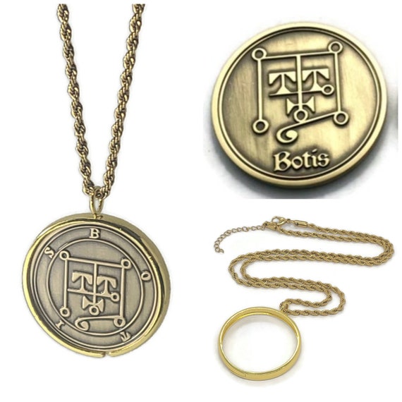 BOTIS Demon Sigil Ars Goetia King Solomon Coin Seal Talisman - Etsy