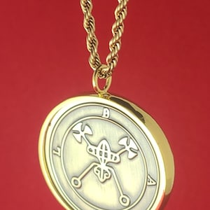 BAEL Baalzebub Beelzebub Demon Sigil Ars Goetia King Solomon Coin Seal ...