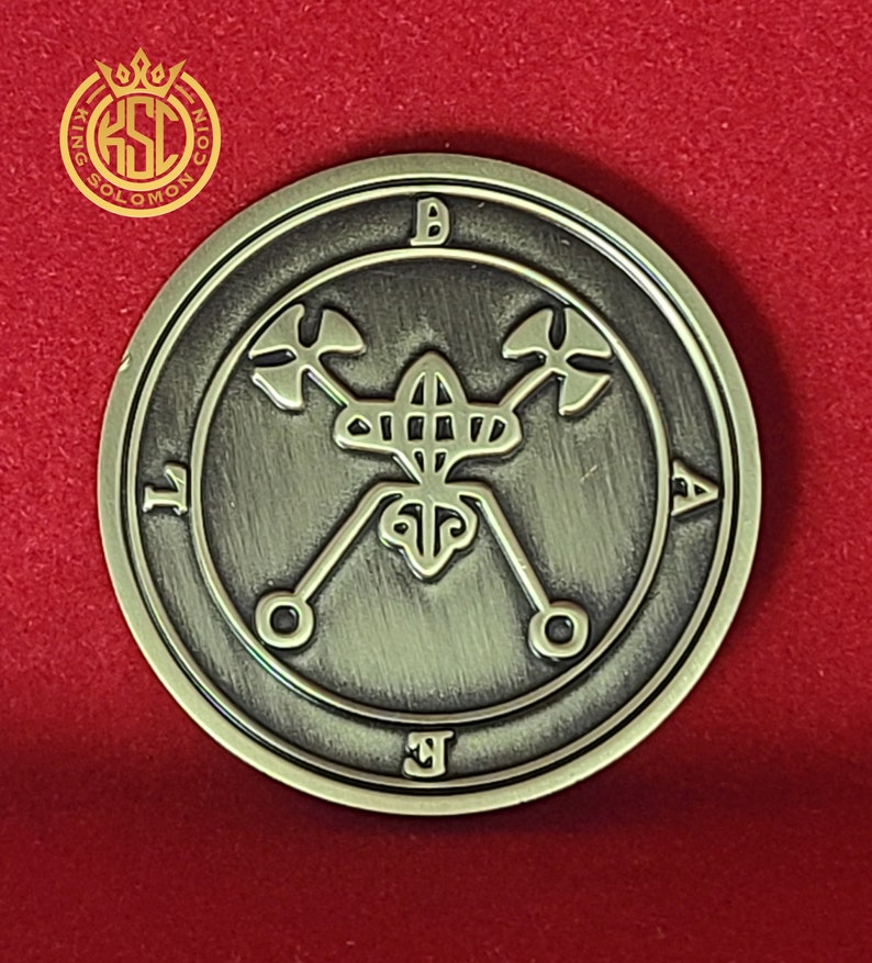 BAEL Baalzebub Beelzebub Demon Sigil Ars Goetia King Solomon - Etsy