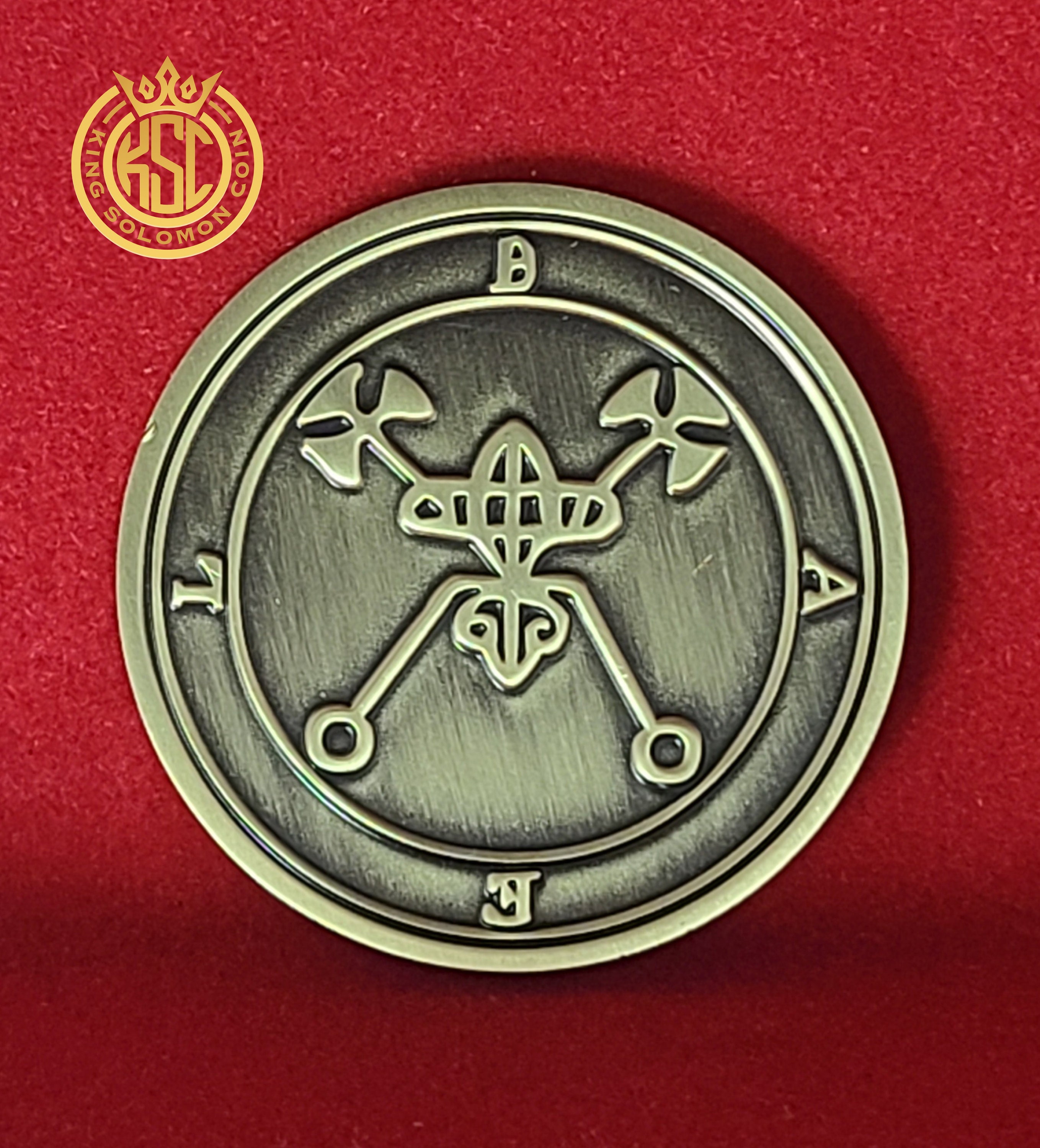 BAEL Baalzebub Beelzebub Demon Sigil Ars Goetia King Solomon - Etsy UK