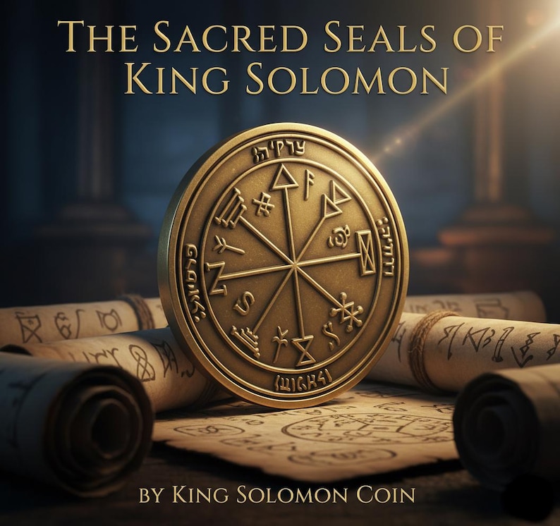 King Solomon Coin User Guide : 44 Pentacles Seals Ebook, Mystical ...