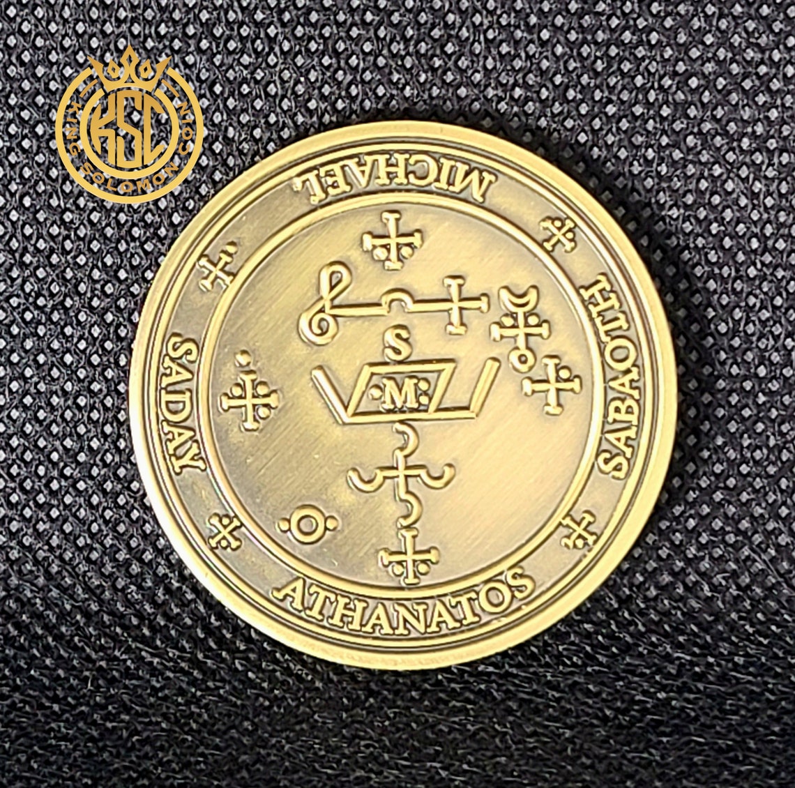 Archangel Michael Coin – 72 Names of God – Kabbalah Protection Seal - Etsy