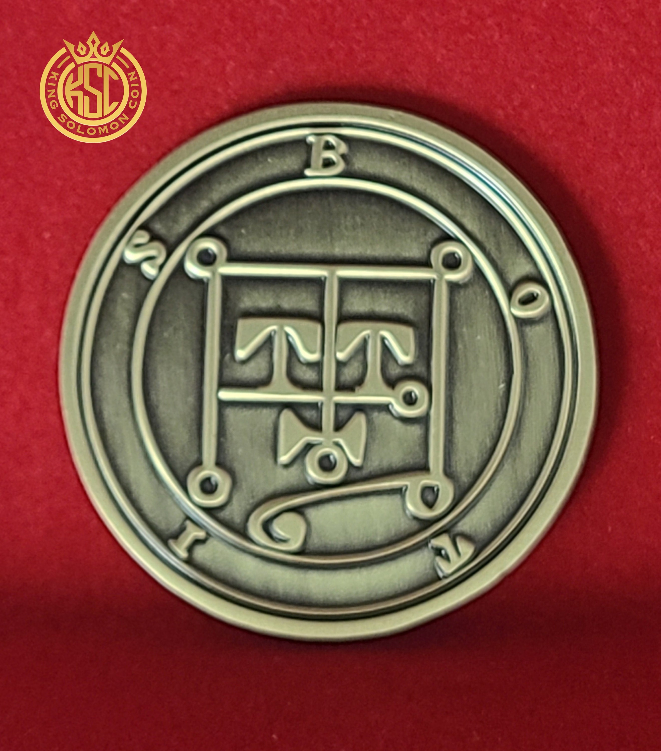 BOTIS Demon Sigil Ars Goetia King Solomon Coin Seal Talisman - Etsy Ireland