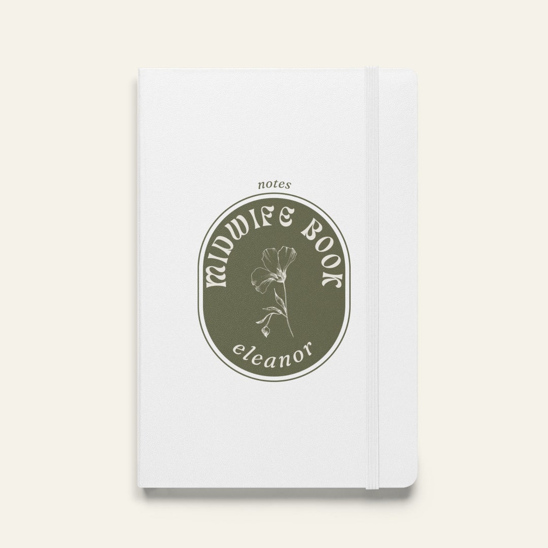 Custom Midwife Hardcover Bound Notebook Journaling for Midwives and ...