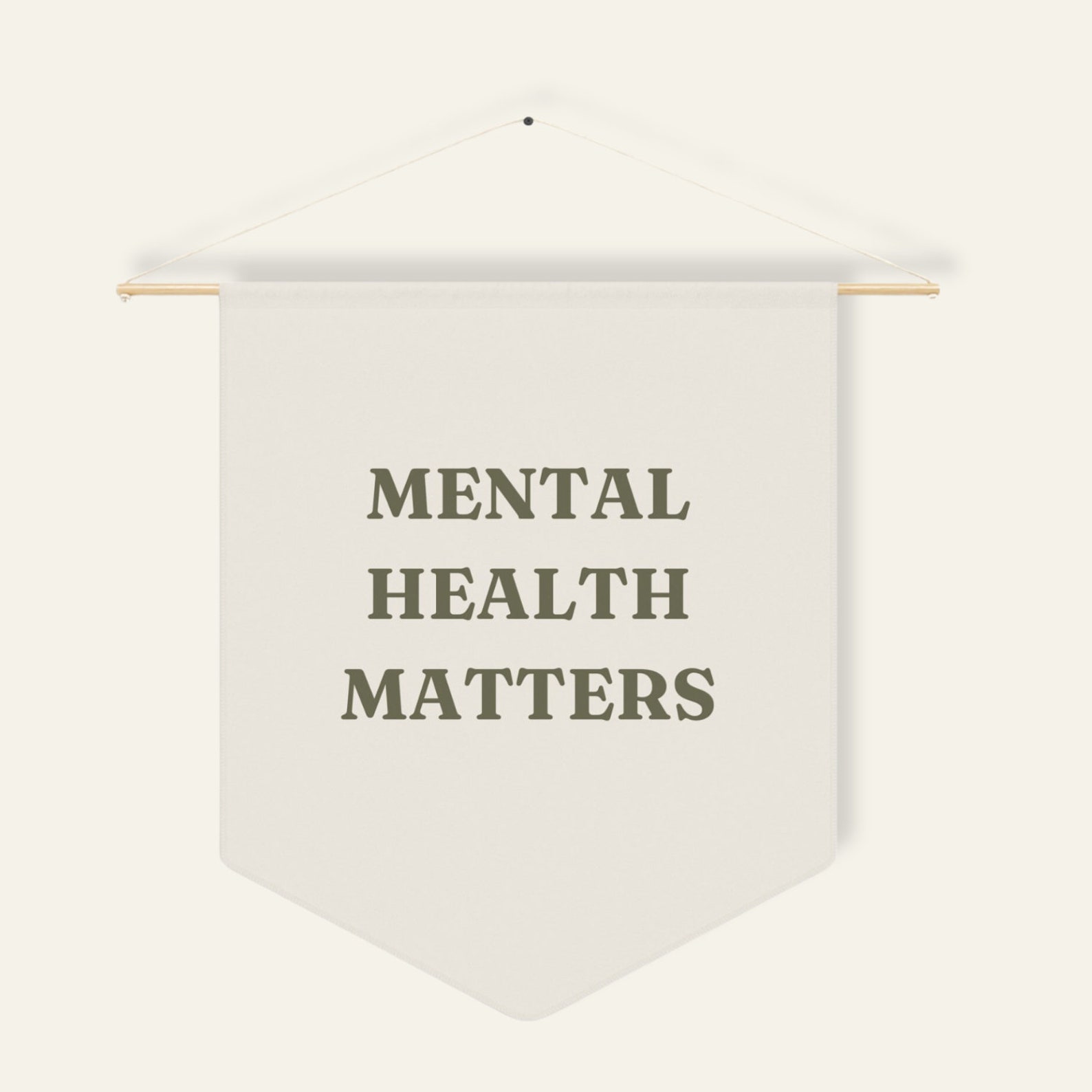 Mental Health Matters Pennant Flag Gifts for Therapists, Mental Health ...