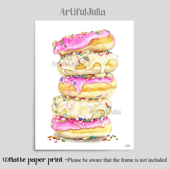 Stack Of Donuts Clipart