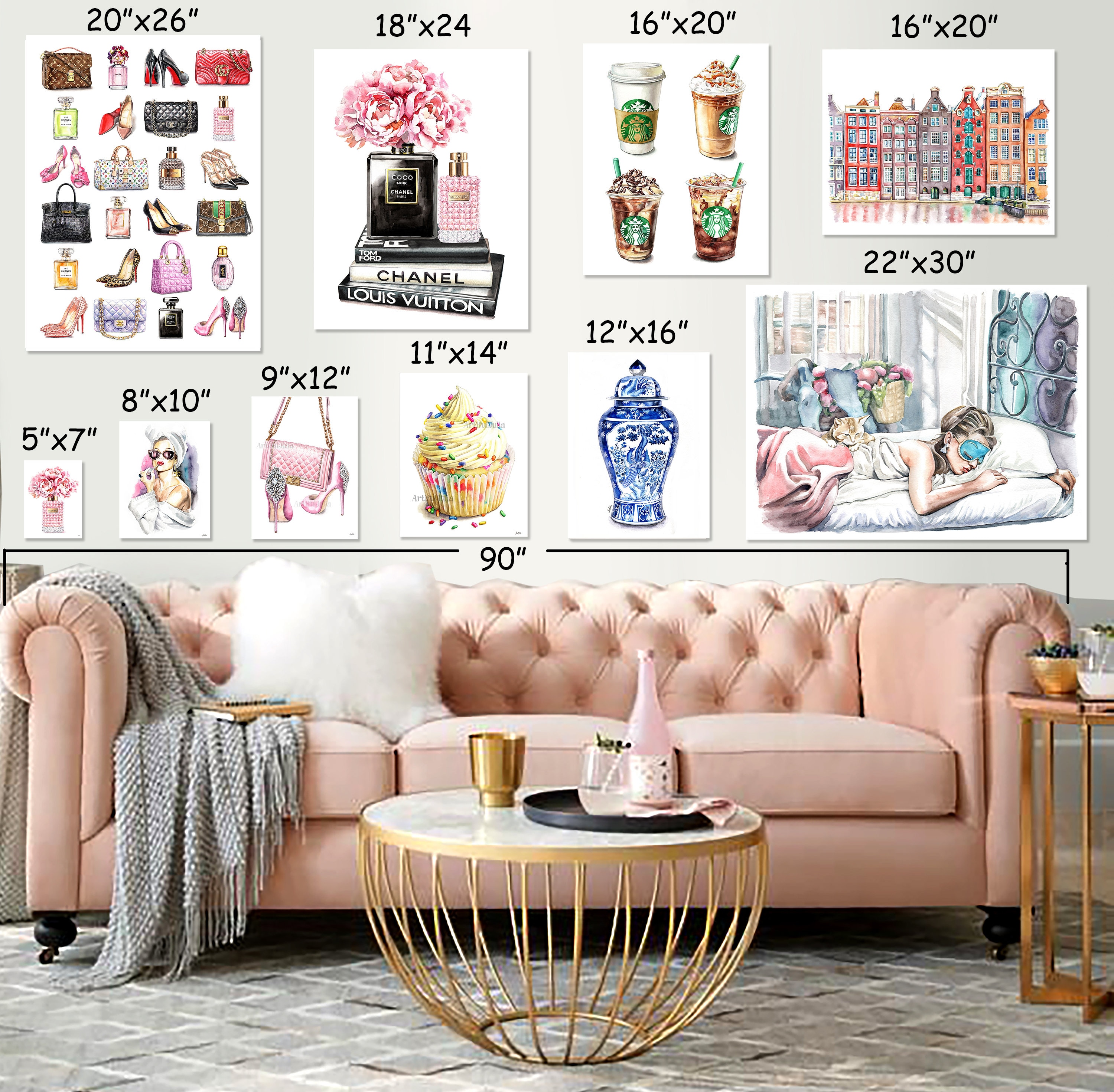 Cake Art Print Blueberry Painting Cake Wall Art Print Yummy - Etsy