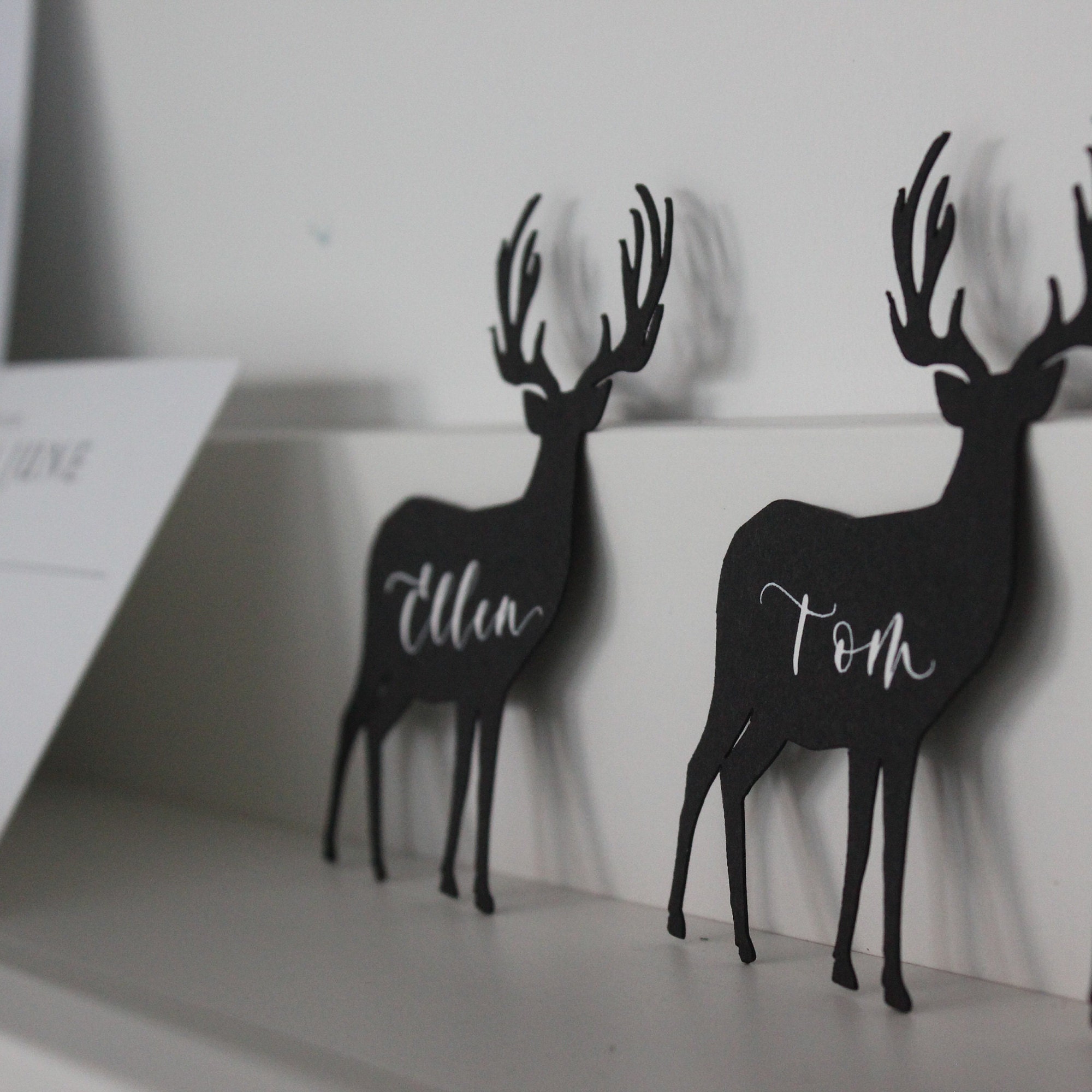 Christmas Table Decor Name Tags Christmas Table Setting - Etsy UK