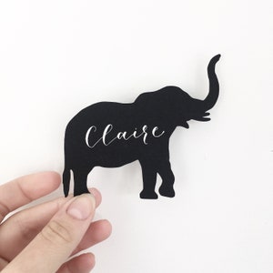 Elephant Style Place Cards Name Place Cards Name Tags - Etsy