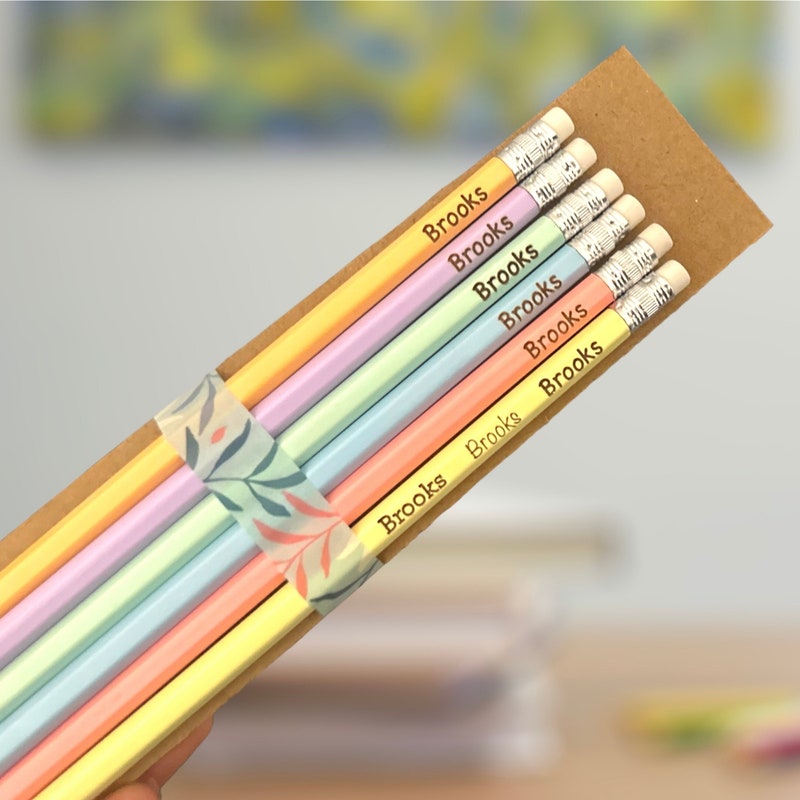 Personalized Pencils - Etsy