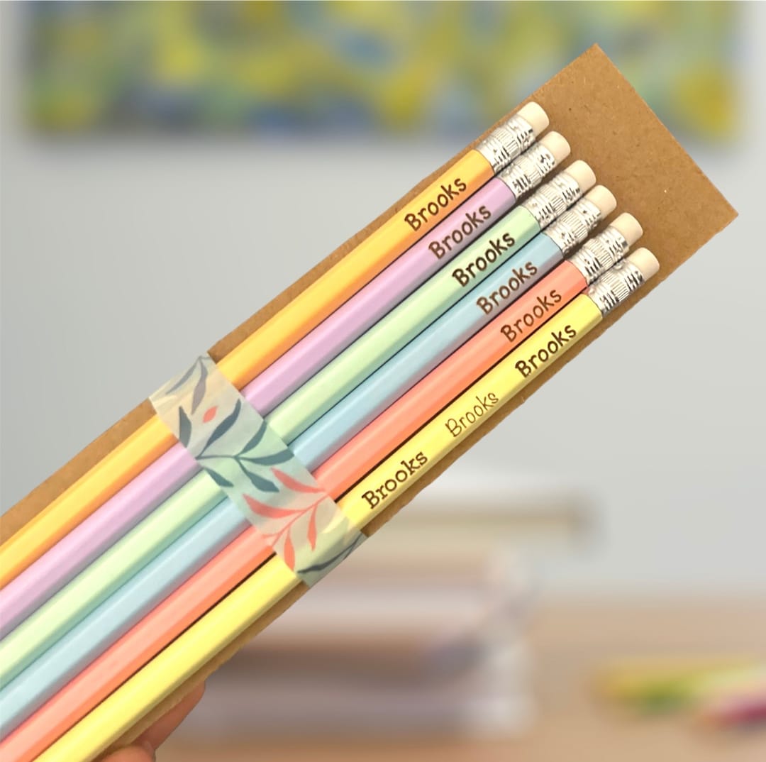 Personalized Pencils for Kids - Perfect for Gifts, Back to School ...