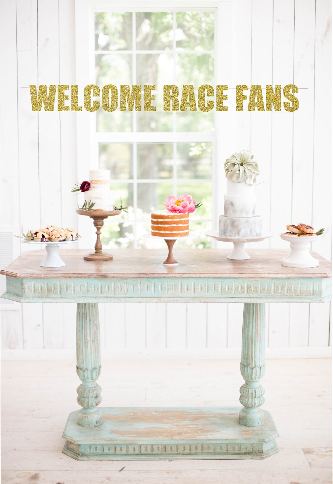 Welcome Race Fans Banner - Kentucky Derby Banner - Derby Bridal Shower ...