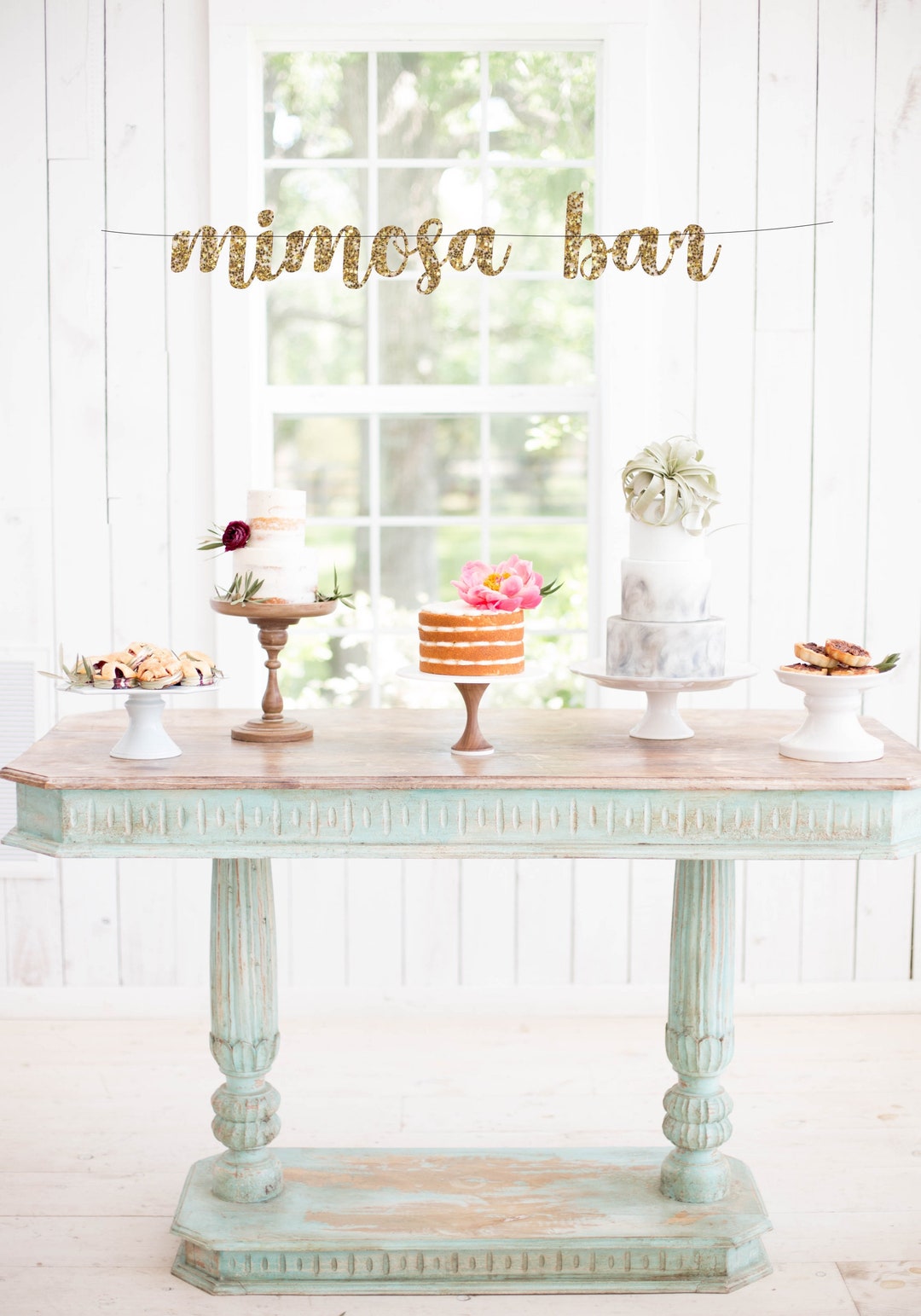 Mimosa Bar Banner - Mimosa Banner - Bachelorette Banner - Etsy