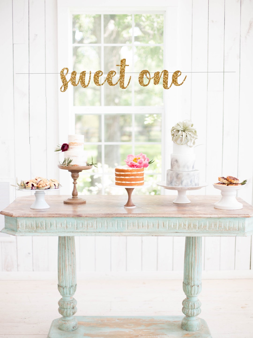 Sweet One Banner Birthday Banner - Etsy