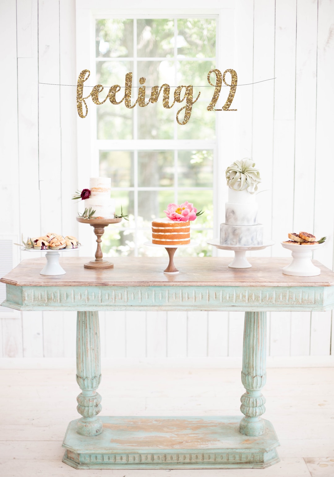 Feeling 22 Banner 22nd Birthday Banner Birthday Banner - Etsy