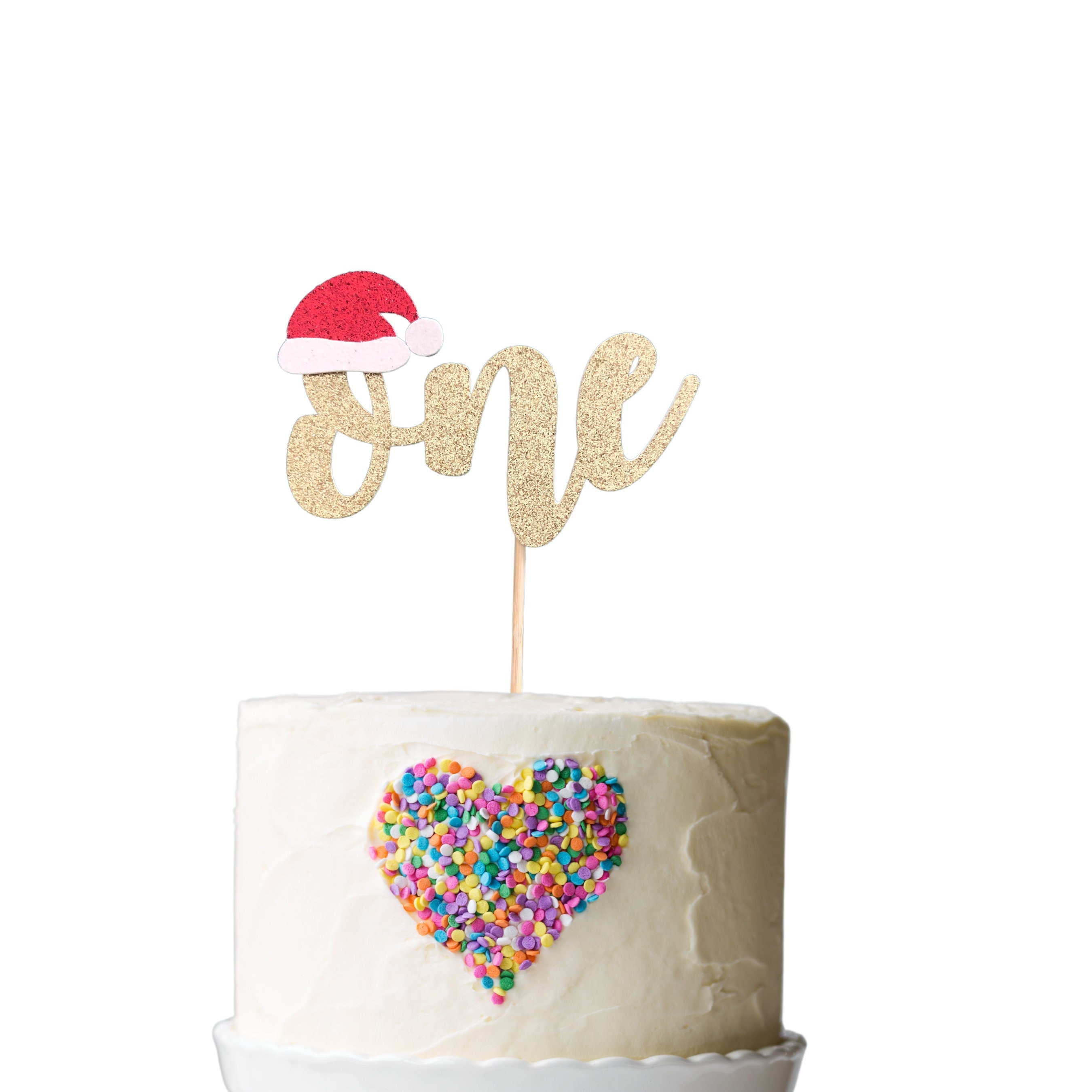 Santa Baby First Birthday Cake Topper First Birthday Cake - Etsy
