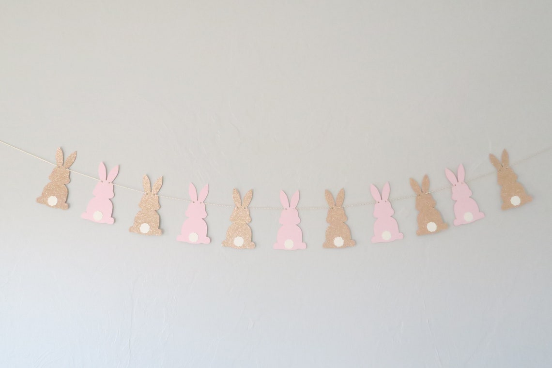 Bunny Banner Some Bunny is One Banner Easter Banner - Etsy Canada