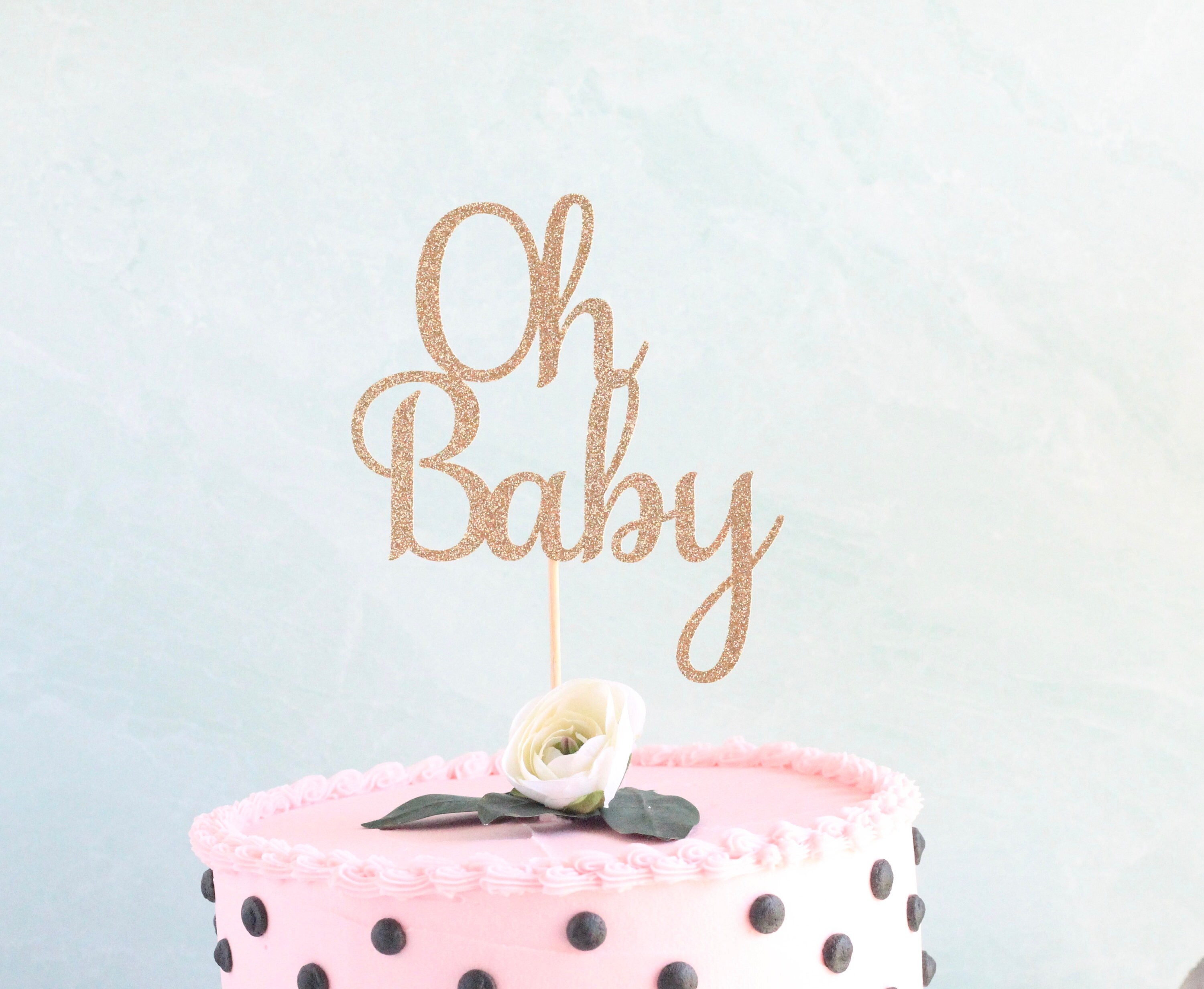 Oh Baby Cake Topper Baby Shower Cake Topper Cake Topper - Etsy
