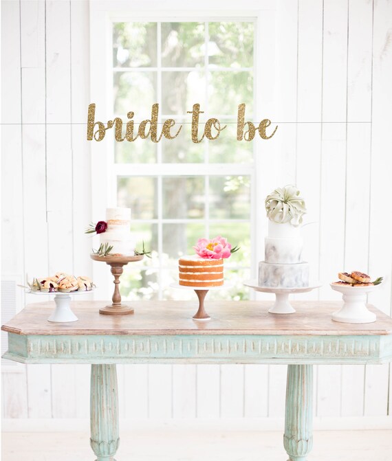 Bride to Be Banner Bridal Shower Banner - Etsy