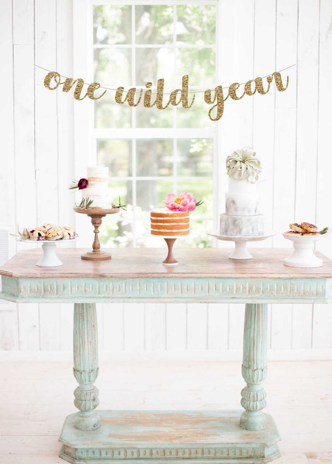 One Wild Year Banner Birthday Banner - Etsy
