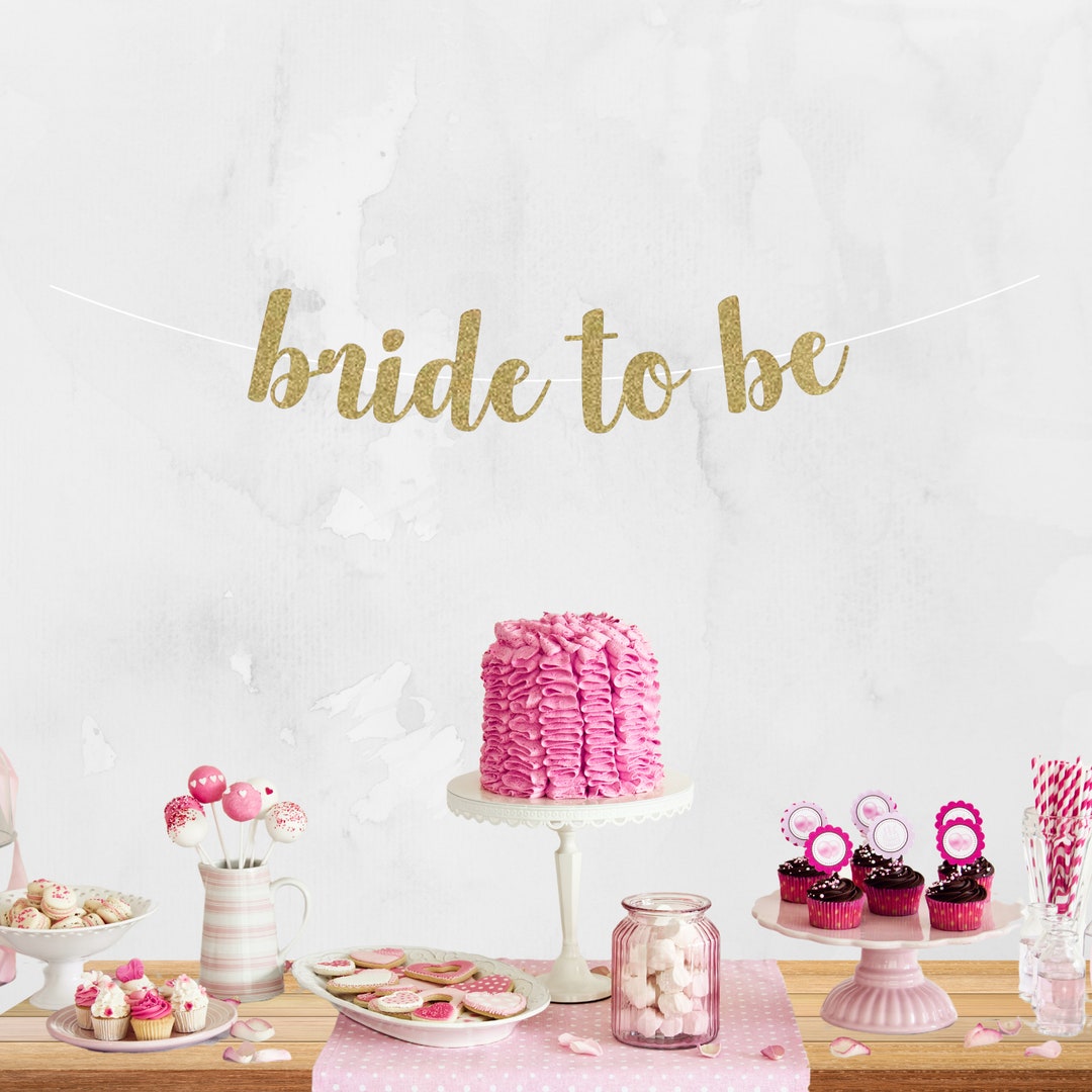 Bride to Be Banner - Bridal Shower Banner - Etsy