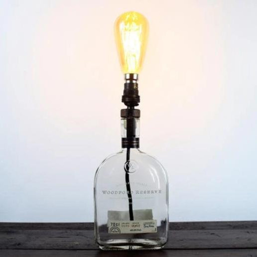 Woodford Reserve Table Lamp-desk Lamp-edison Steampunk - Etsy