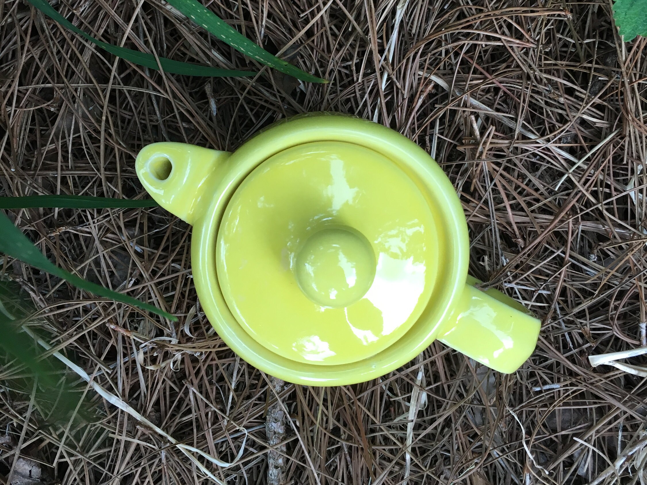 Mccoy Personal Teapot Yellow Vintage Rare - Etsy