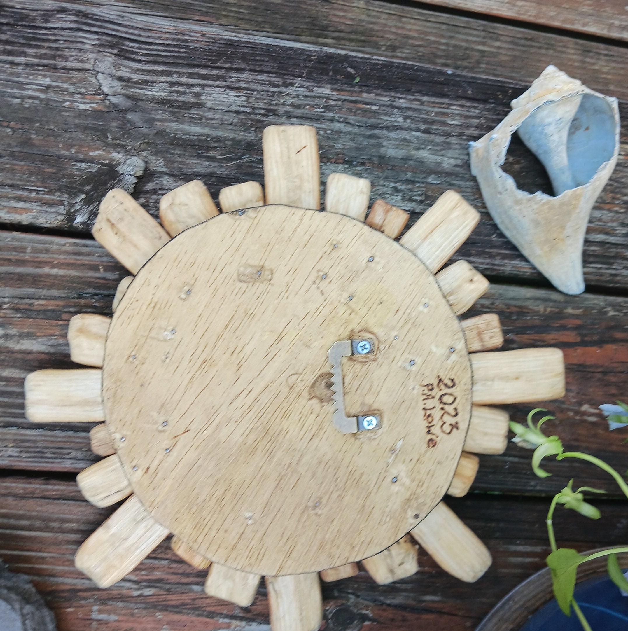 Ghost Wood or Driftwood Starburst Wall Decor 12 Inch Diameter - Etsy