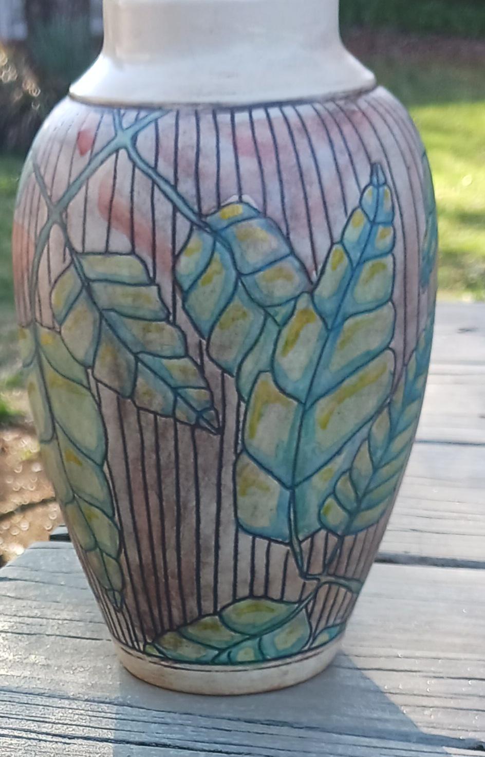 Art Pottery Vase by Alan Long of Clay Pond Pottery - Etsy
