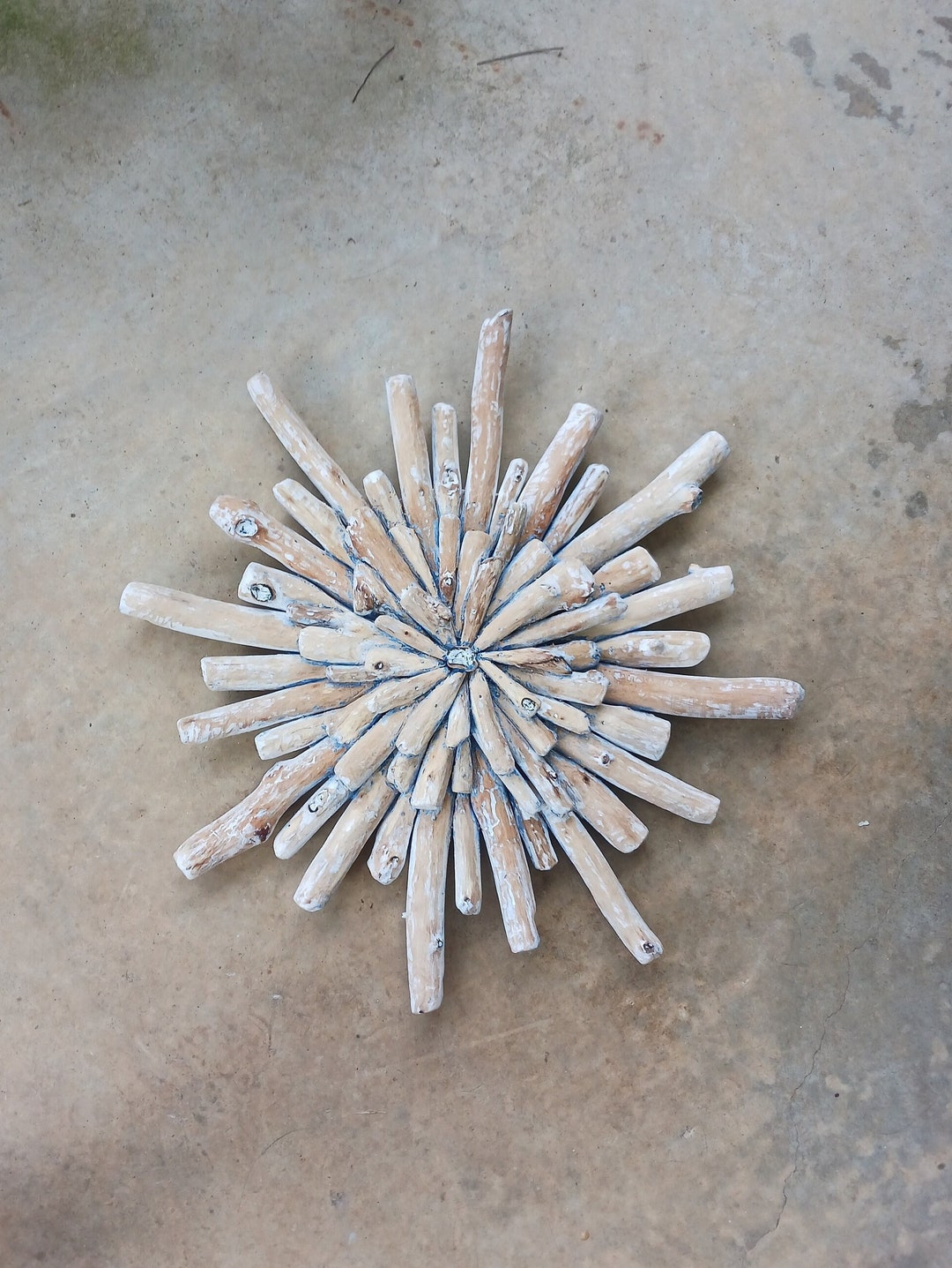 Ghost Wood Starburst Hand Made From North Carolina 20 Inch Diam - Etsy