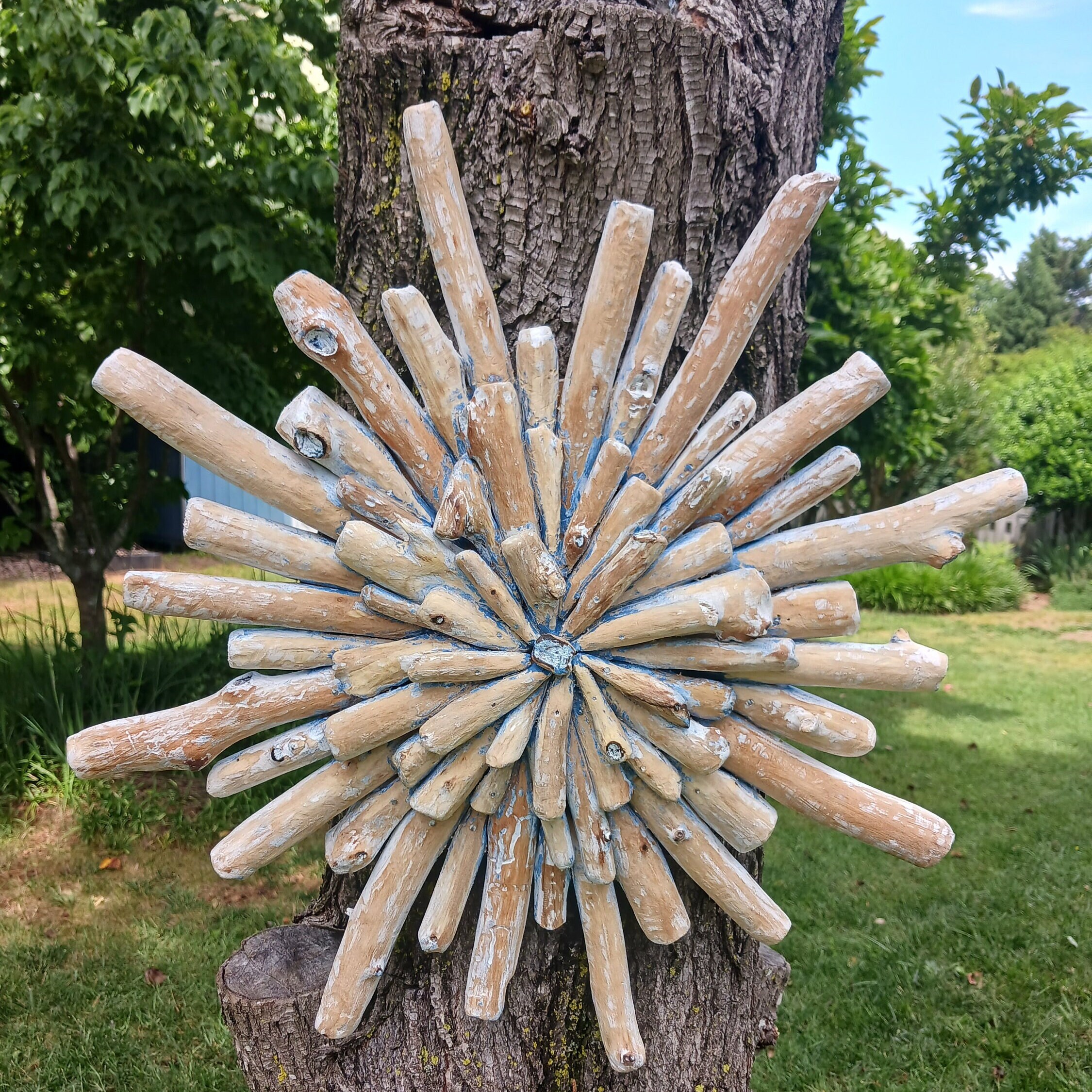 Ghost Wood Starburst Hand Made From North Carolina 20 Inch - Etsy