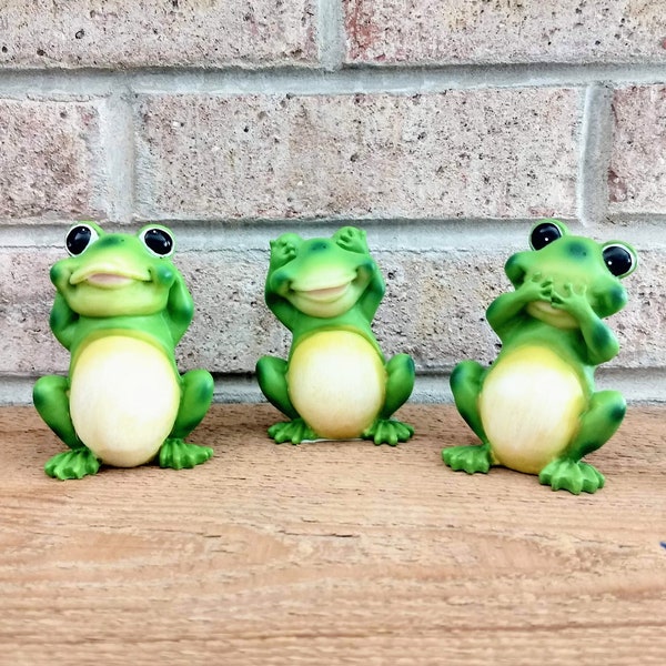 Hand Painted Frogs - Etsy