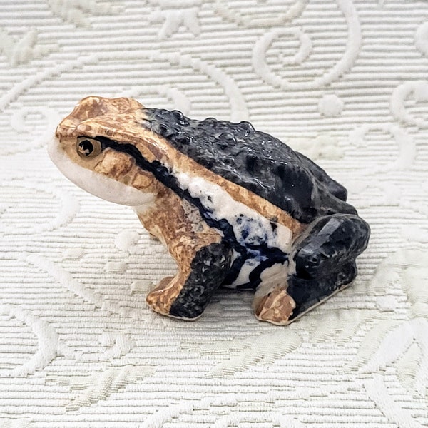 Vintage Ceramic Frog - Etsy