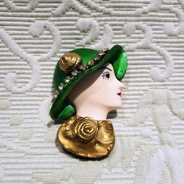 Hat Brooch - Etsy