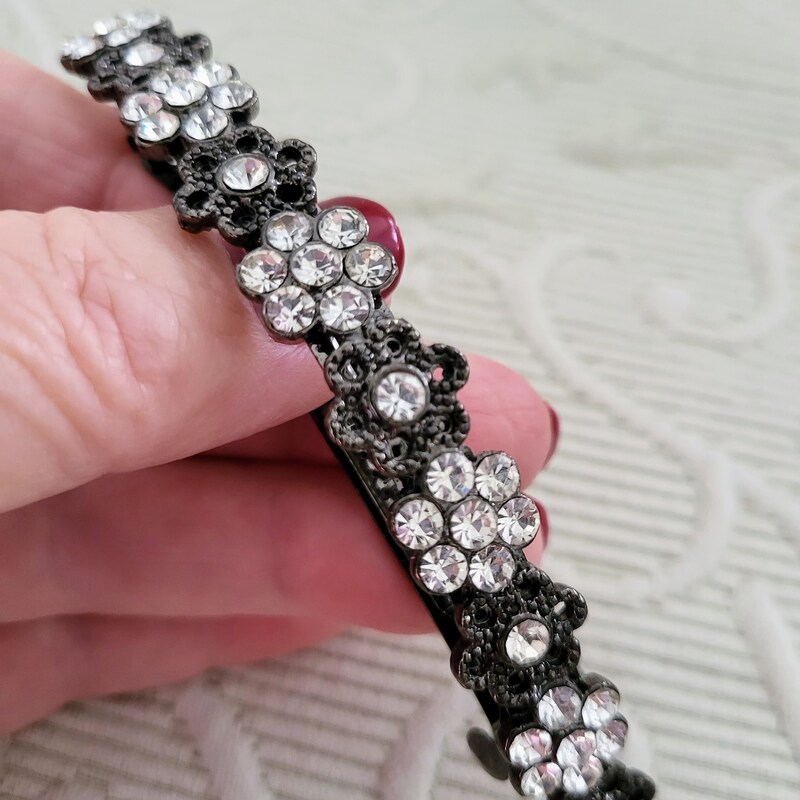 Rhinestone Clip - Etsy