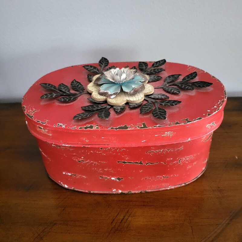 Metal Trinket Box - Etsy