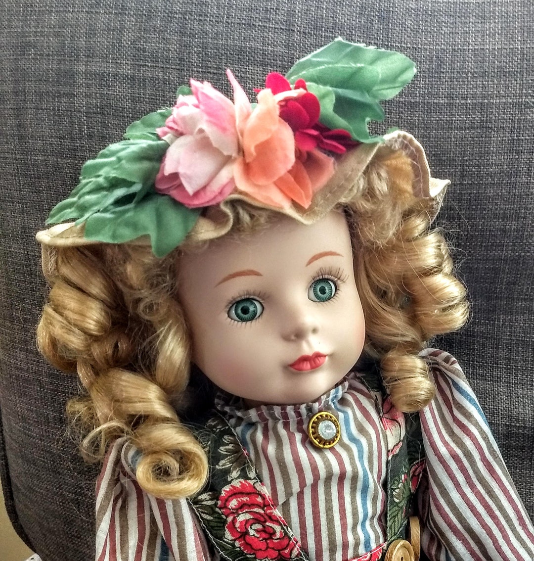 Limited Edition "hello Dolly" Porcelain Doll/vintage Authentic ...