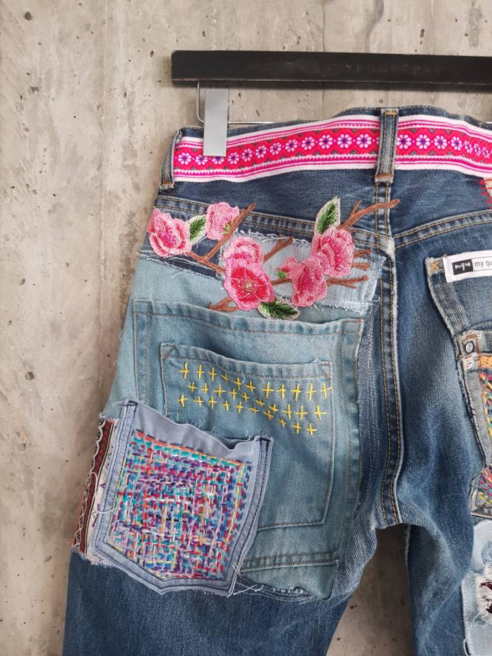 Vintage apcycled-Jean Vintage Lee Freund Jeans | Etsy