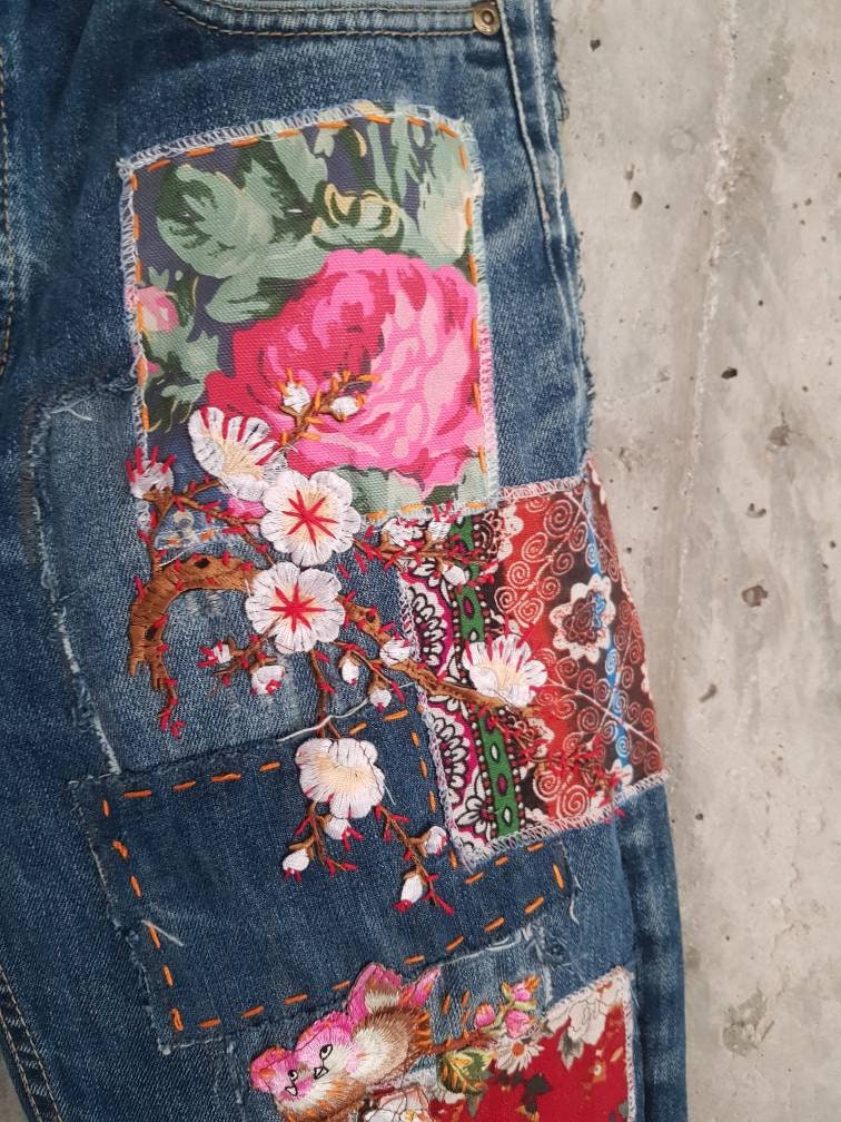 Vintage apcycled-Jean Vintage Lee Freund Jeans - Etsy.de