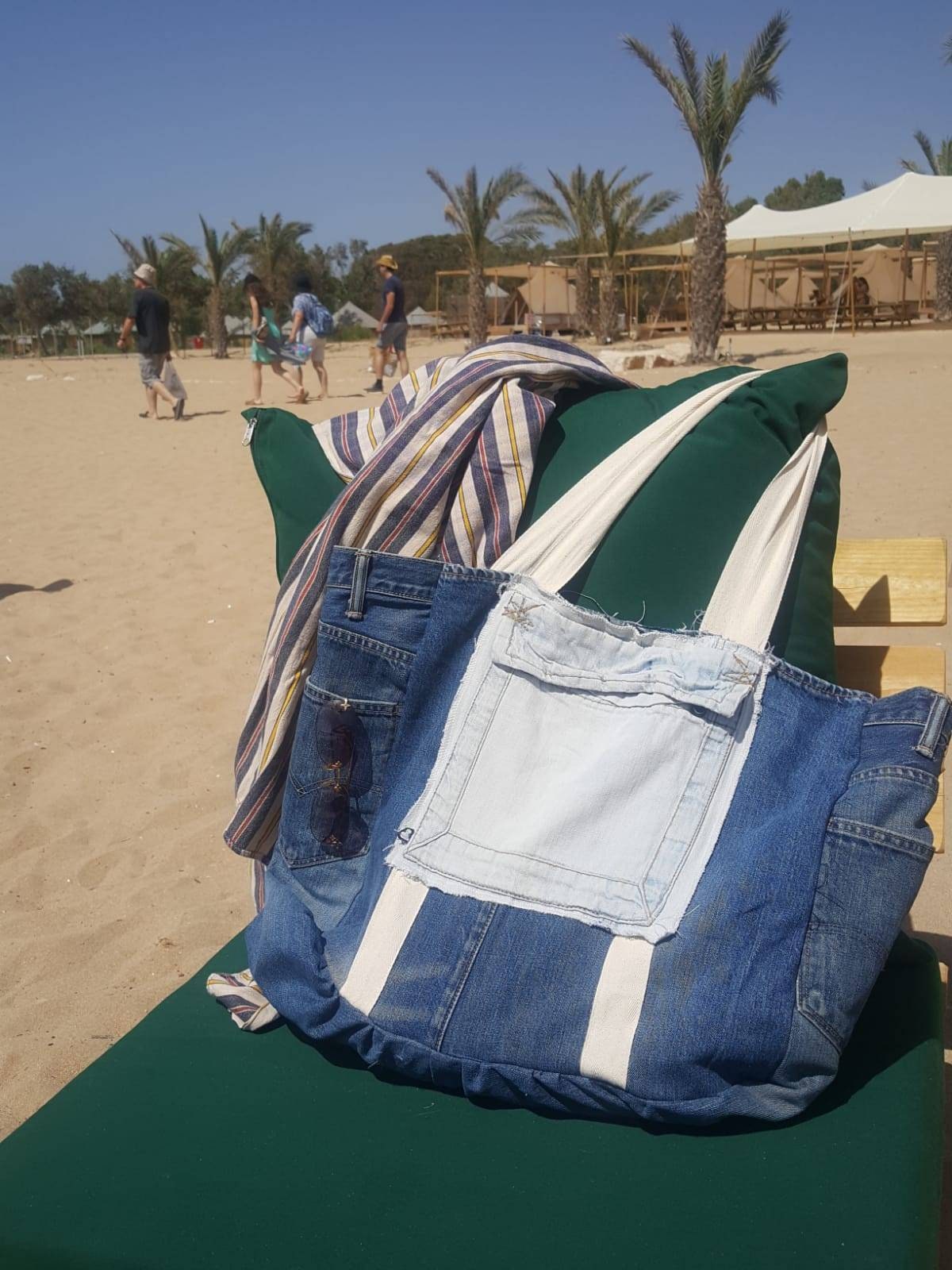 Jeans Bag Denim Bag Jean's Tatedemon Tate Shopping - Etsy