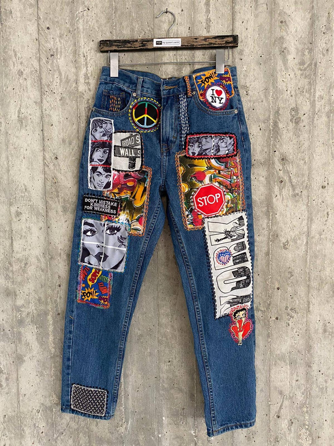 Vintage Jeans High Waisted Jeans Women Jeans Mom Jeans - Etsy