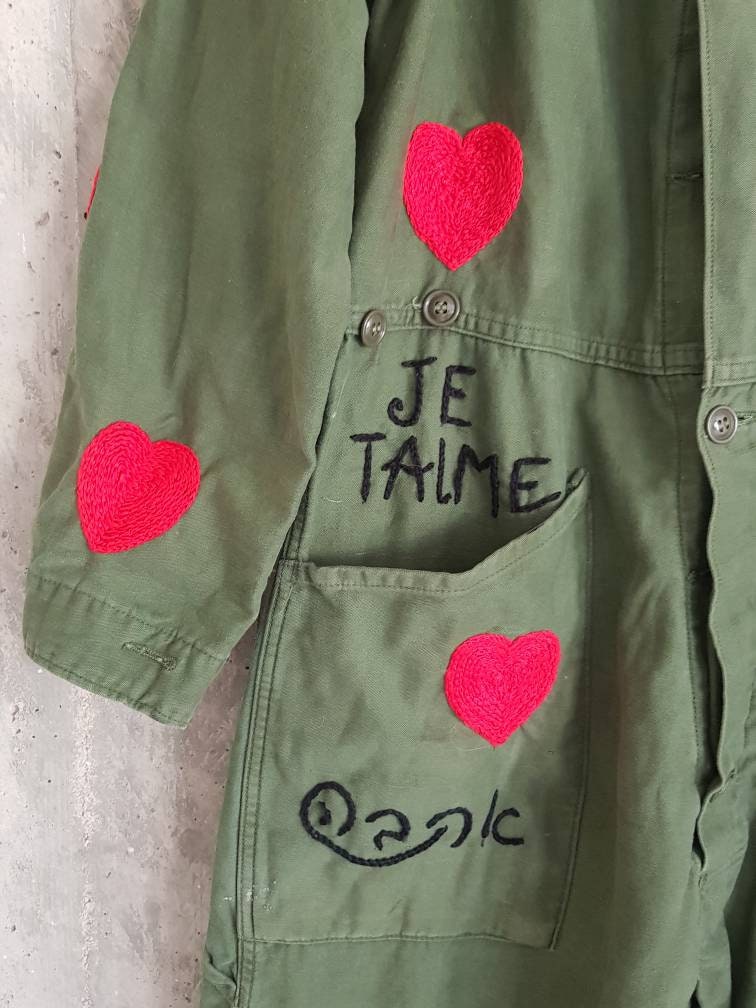 Camo Overoll Vintage Military Army Authentic Military | Etsy