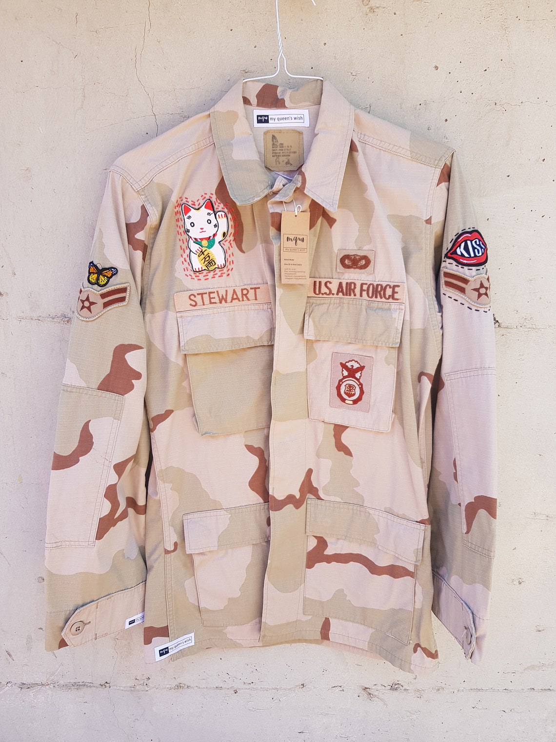 Vintage Army Camouflage Cropped Jacket Size 90's Jacket - Etsy