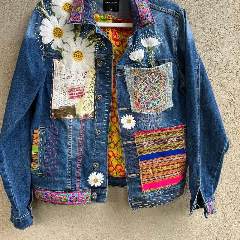 Embroidered Jacket - Etsy