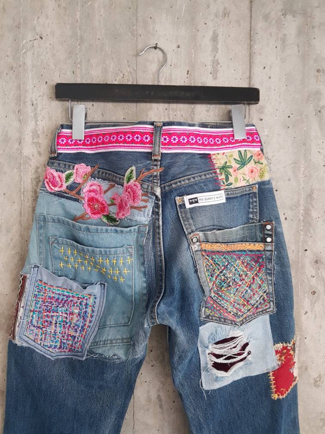 Vintage apcycled-Jean Vintage Lee Freund Jeans | Etsy