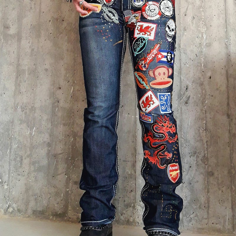 Jeans Patch - Etsy