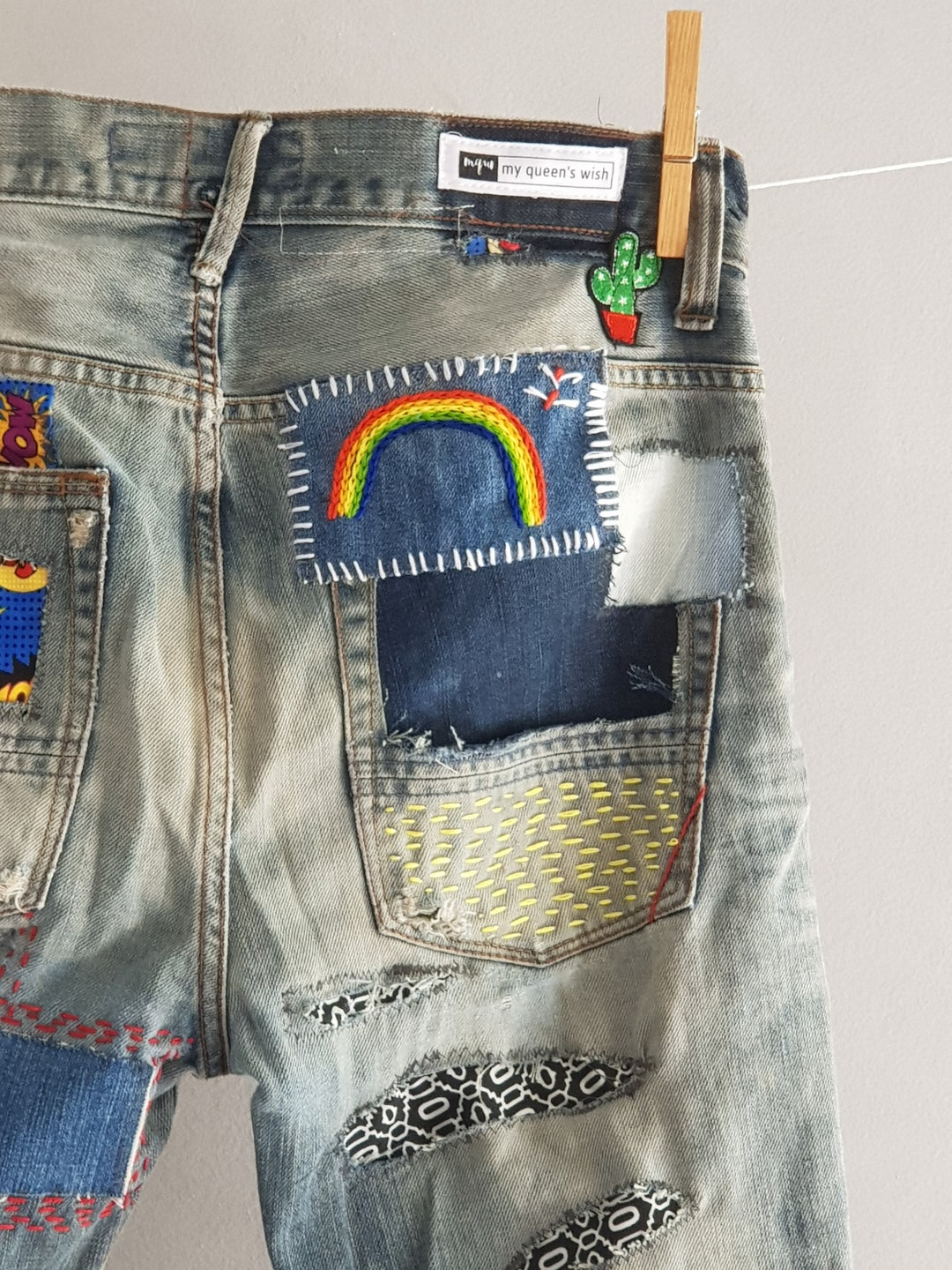 High Waisted Mom Jeans// All Sizes,vintage 80s, L Medium Wash ,vintage ...