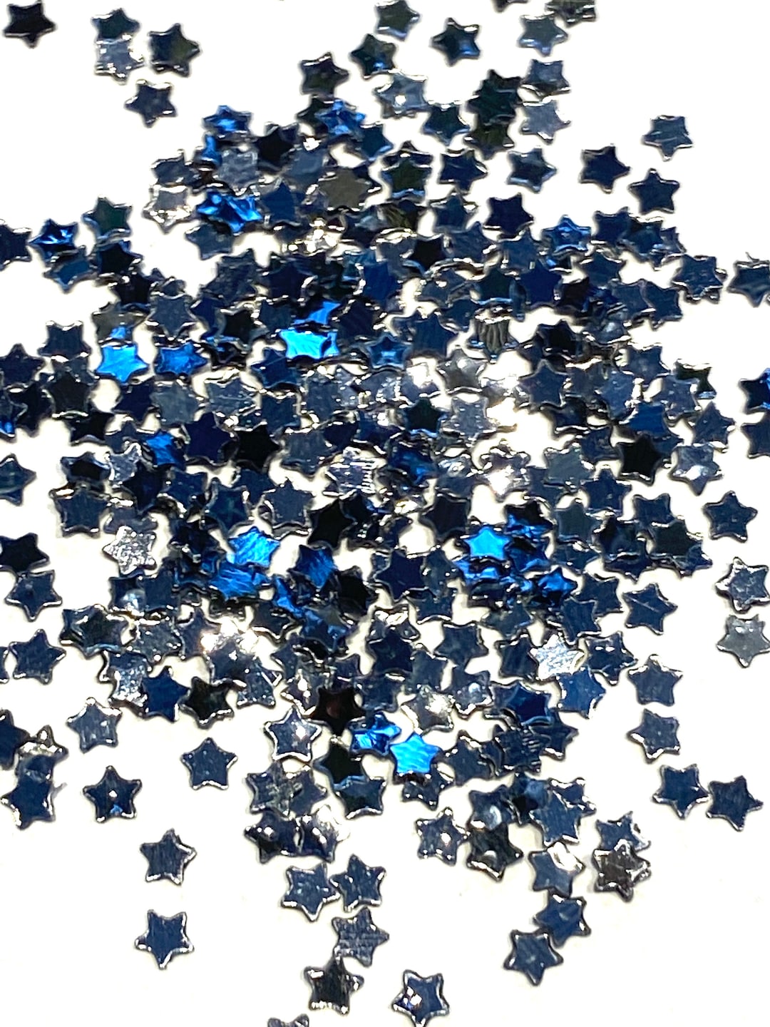 Mini Silver Star Glitter - Etsy