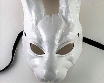White Rabbit Mask - Etsy