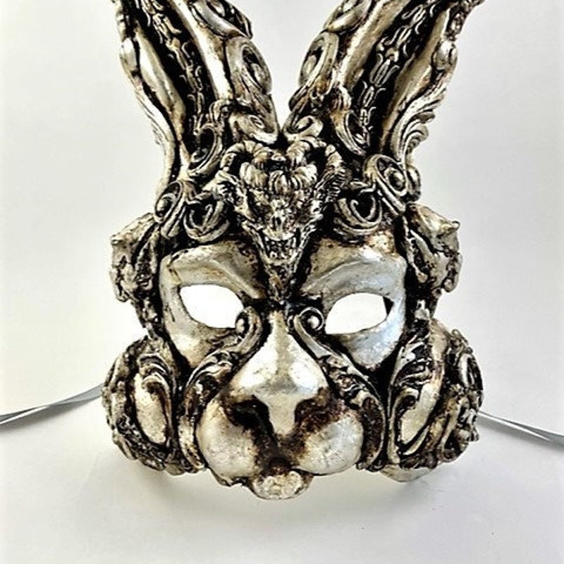 Rabbit Mask - Etsy